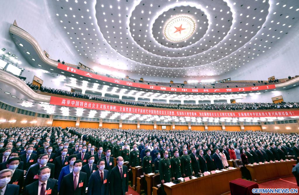 KPCh eröffnet 20. Parteitag - Xinhua | German.news.cn